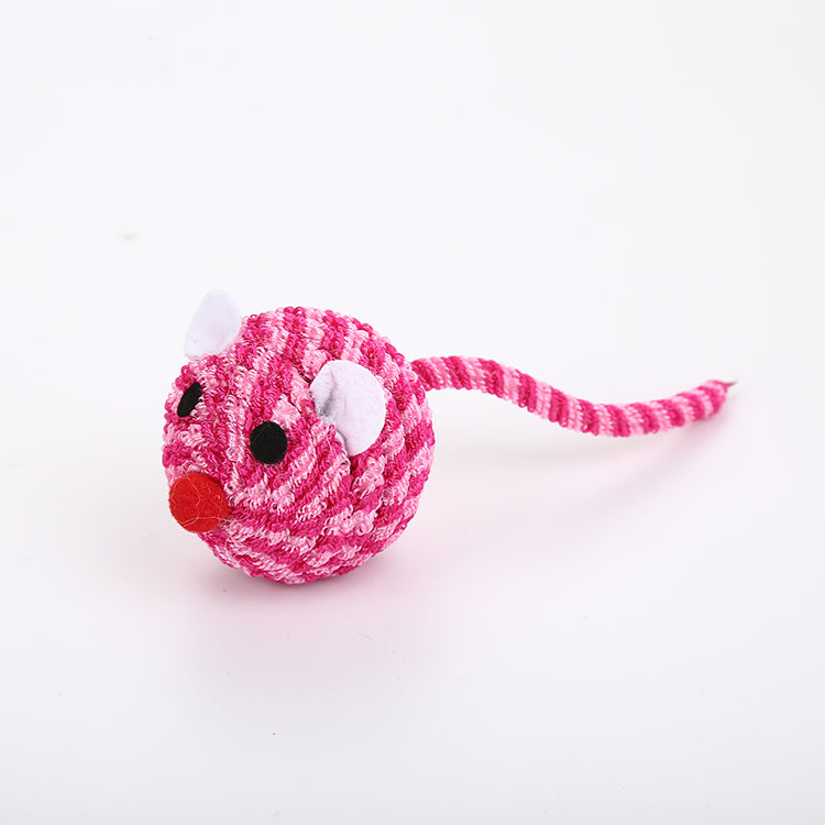 Round Mouse Mice Cat Toy (random colour) – Mad Pet